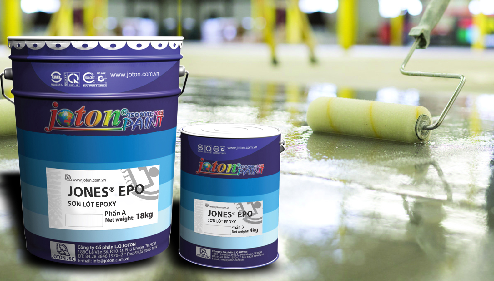 Cung cấp sơn lót Epoxy Joton cho sắt chính hãng toàn quốc - PHÂN PHỐI SƠN EPOXY HAI THÀNH PHẦN