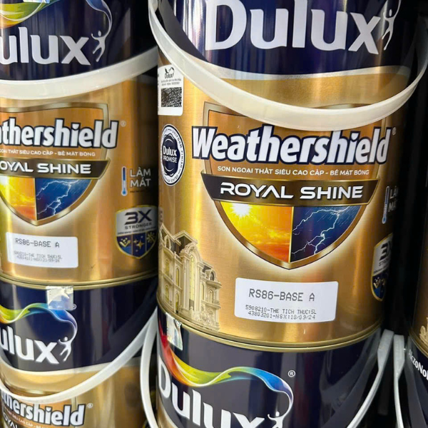Sơn Dulux Weathershield Royal Shine RS86 5L - PHÂN PHỐI SƠN EPOXY HAI ...