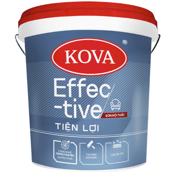 Sơn nội thất KOVA Effective Tiện Lợi - PHÂN PHỐI SƠN EPOXY HAI THÀNH PHẦN