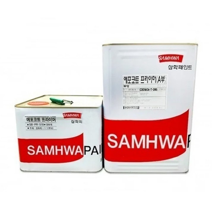Sơn lót epoxy 2 thành phần Shamwa Epocoat Prime(SVH) dùng trên sàn bê ...